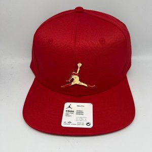 Jordan | Accessories | Air Jordan Red Golden Jumpman Hat Snapback Cap Men | Poshmark